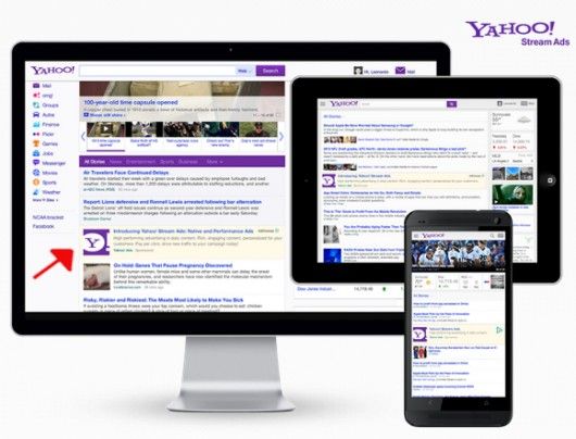 Yahoo: News Stream Ads und ein riesiges Billboard | OnlineMarketing.de
