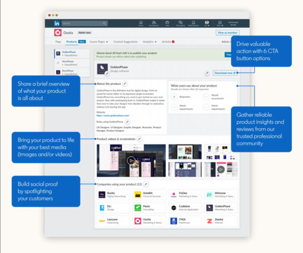 Social Commerce? LinkedIn launcht Products Tab | OnlineMarketing.de