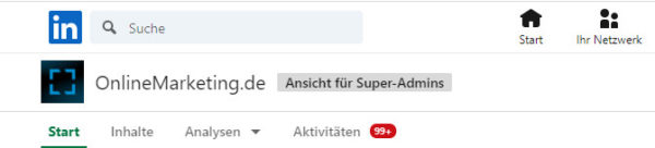 Von Super Admin bis Sponsored Content Poster: LinkedIn stellt neue ...