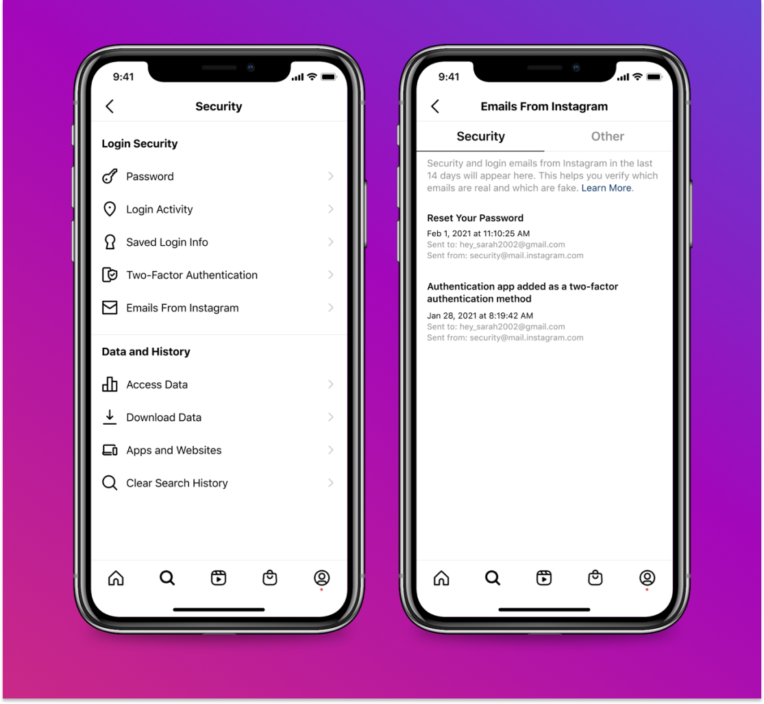 Instagram launcht Security Checkup Feature | OnlineMarketing.de
