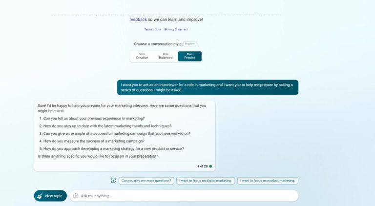 Bing AI: 7 Prompts, die du kennen musst! | OnlineMarketing.de